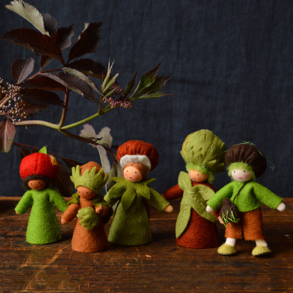 Ambrosius Handmade Wool Felt Flower Fairies - Woollykins