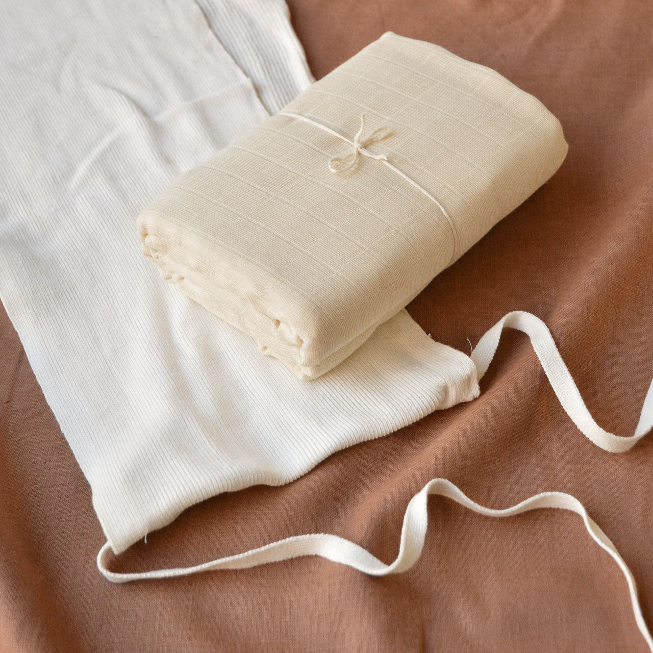 Nappy/Liners/Cloths in Organic Cotton Muslin by Disana from Woollykins