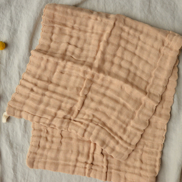 Fibre for Good Undyed Organic Cotton Muslin Burp Cloth from Woollykins