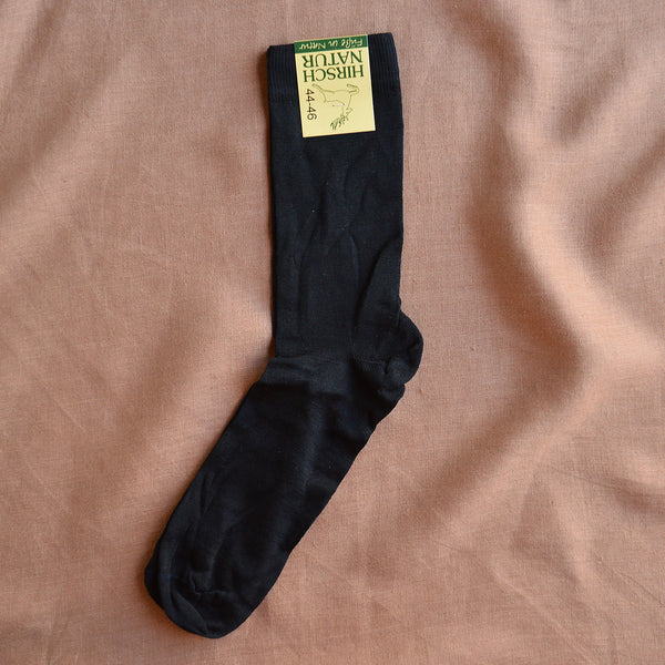 Extra Fine Silk Socks for Men and Women by Hirsch from Woollykins