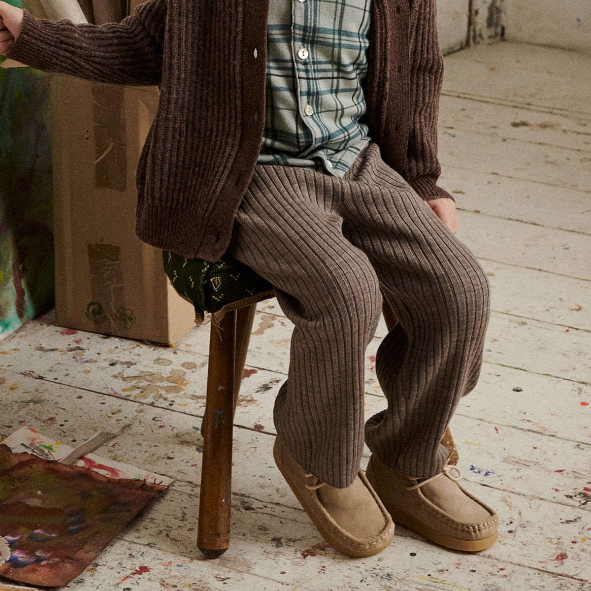 Kids Wool Organic Pants - Woollykins